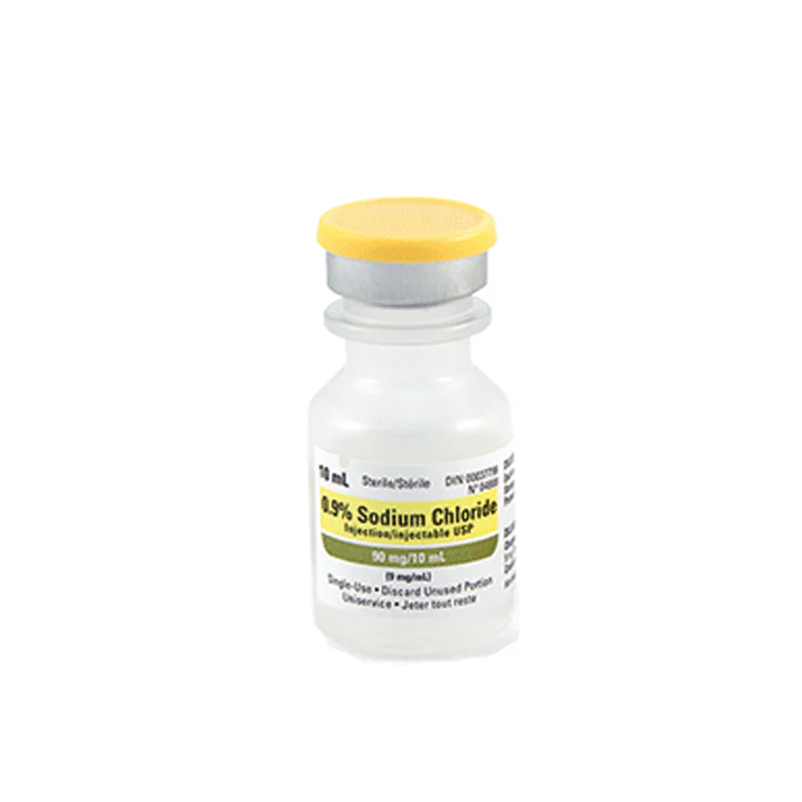 Sterile Solution, 0.9% Sodium Chloride (NaCl) for Injection (90mg/10ml ...