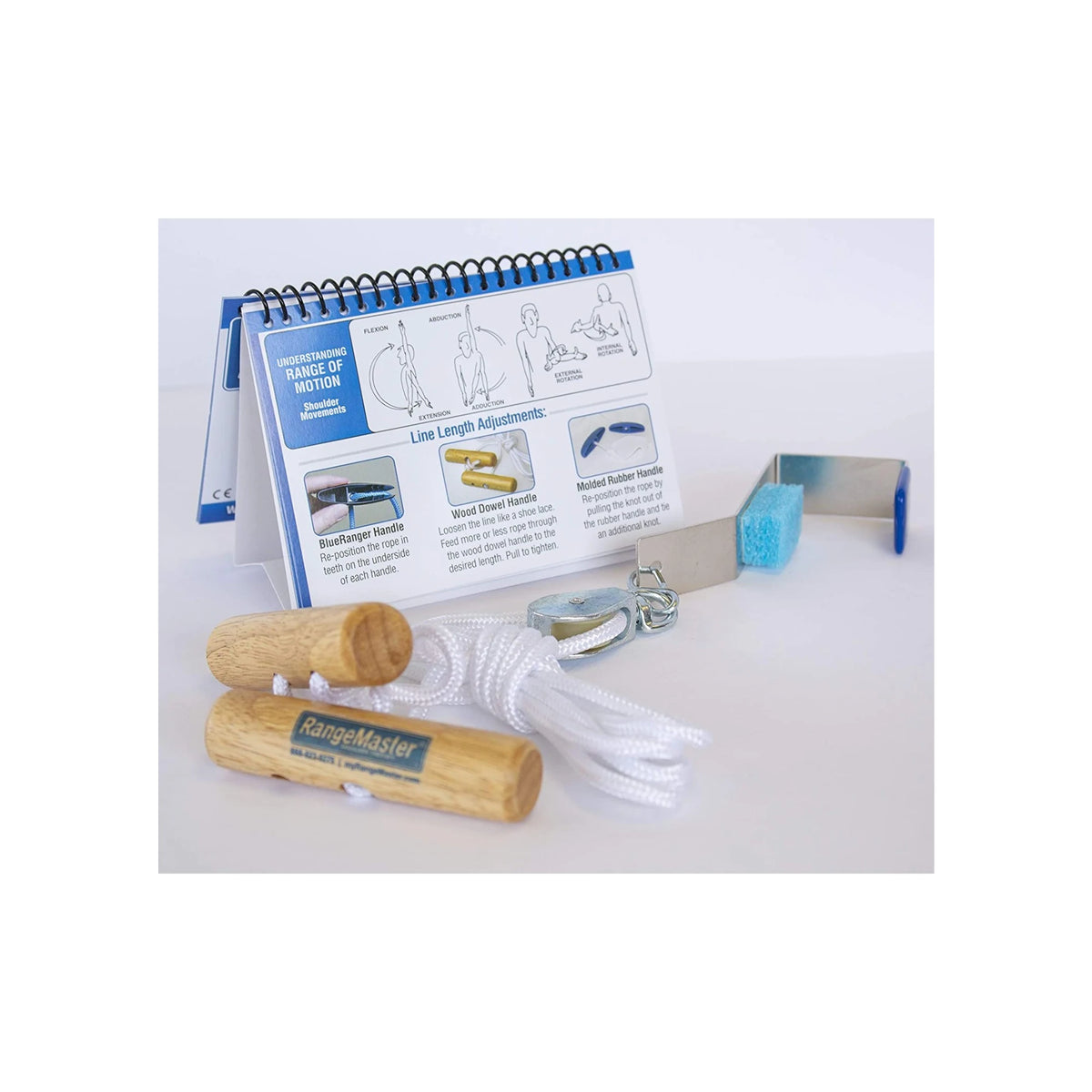 RangeMaster® Shoulder Pulley with Flip Chart Exercise Guide (English/S ...