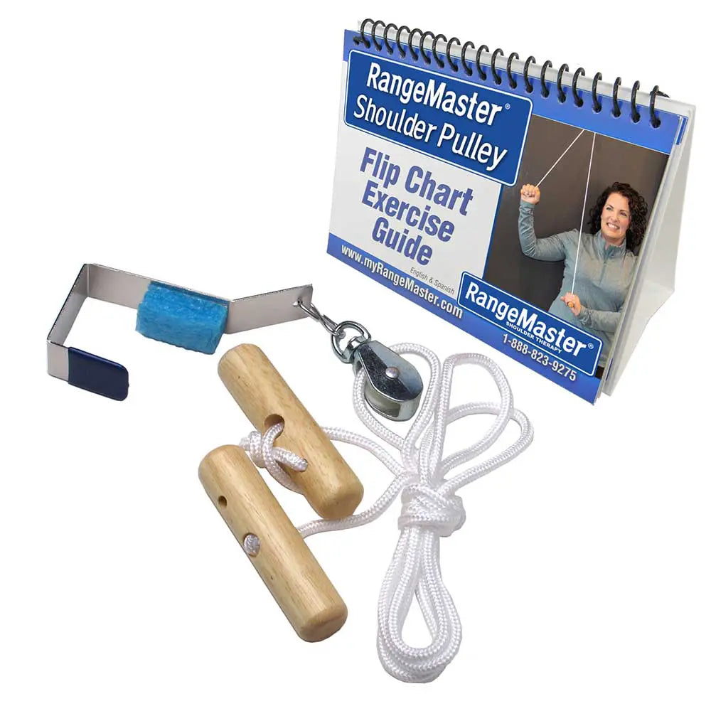 RangeMaster® Shoulder Pulley with Flip Chart Exercise Guide (English/S ...